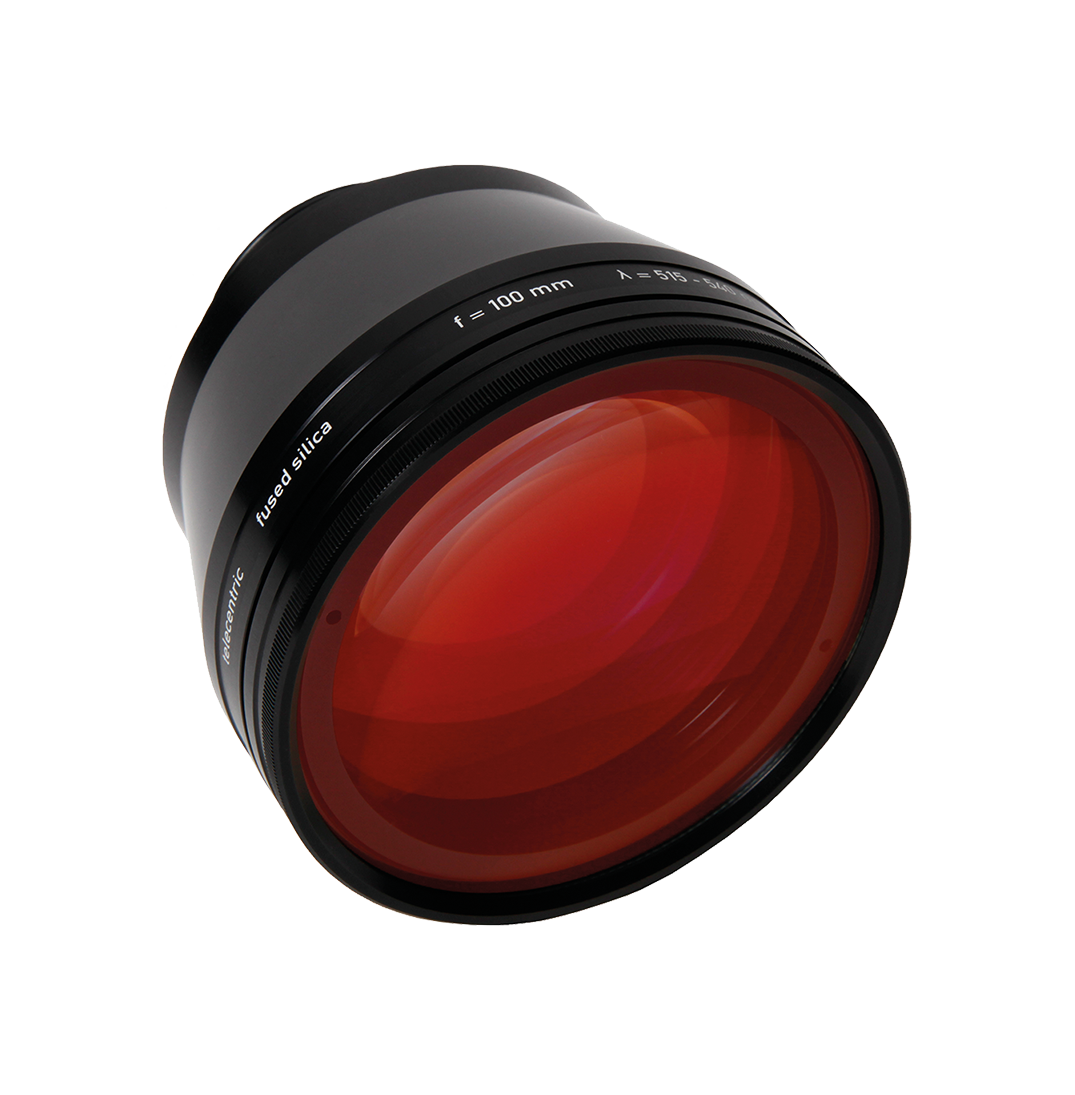 LINOS F-Theta-Ronar Lenses 515 – 540 nm | Excelitas
