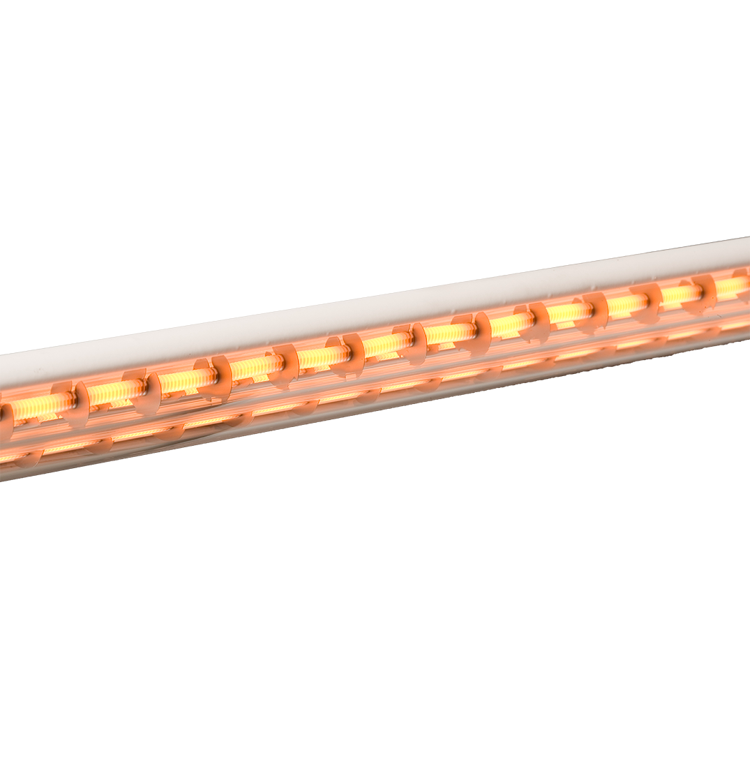 Quartz Infrared Emitters with Reflective Coating | Excelitas